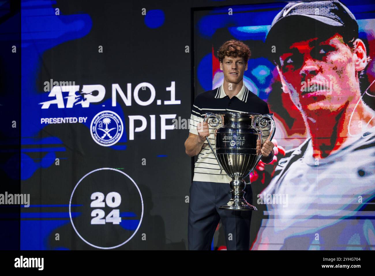 2024 atp nitto finals sinner hi-res stock photography and images - Alamy