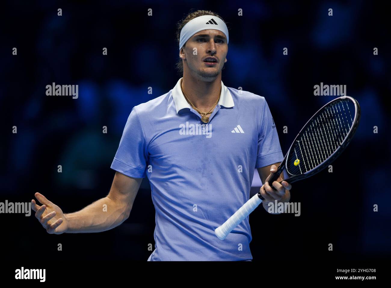 Zverev atp finals 2024 turin hi-res stock photography and images - Alamy