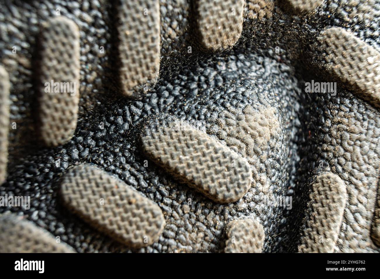 Close-up of textured shoe sole showcasing tread design and detail on ...