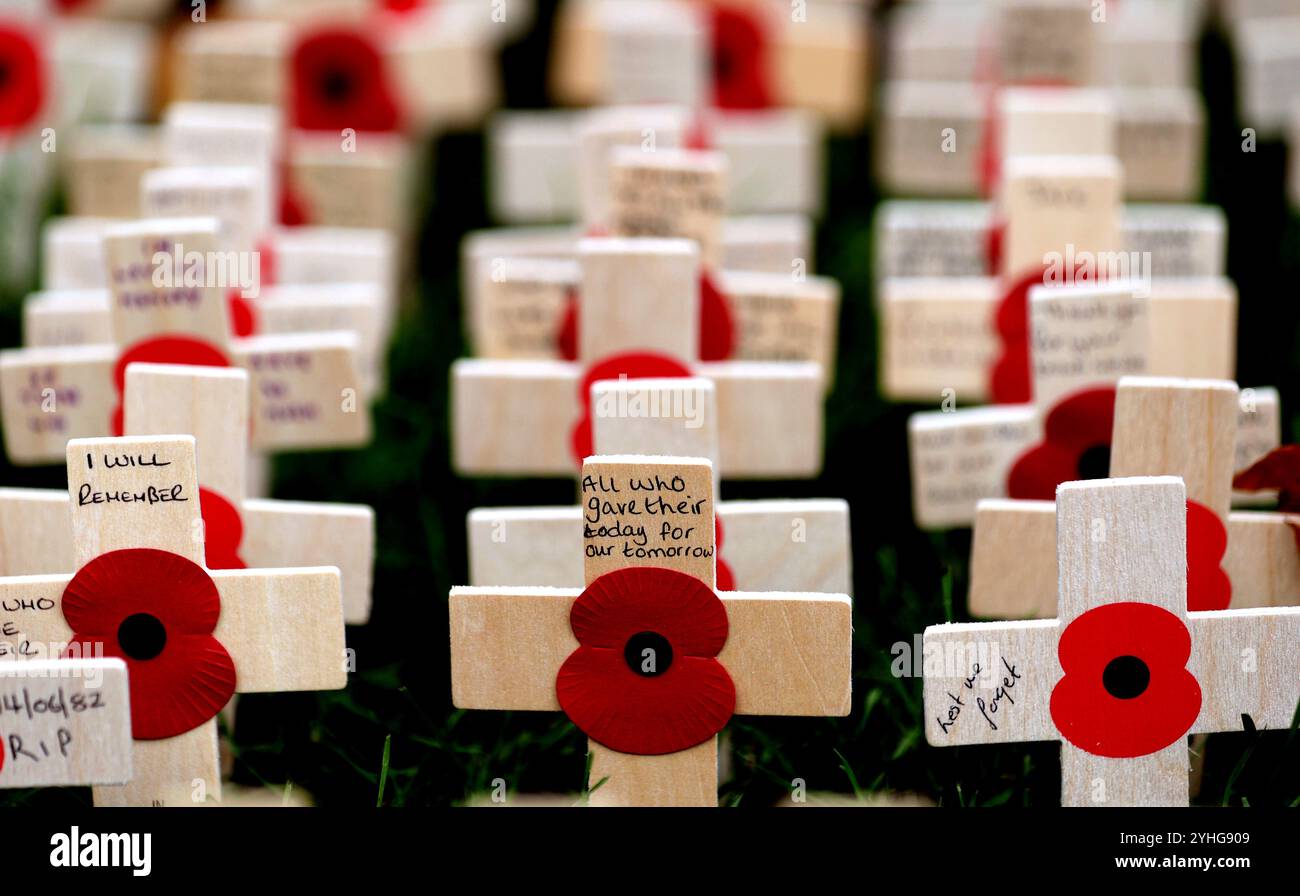 London, Remembrance Day is observed to remember the sacrifices made by ...