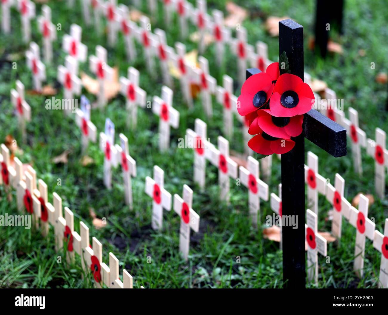London, Remembrance Day is observed to remember the sacrifices made by ...