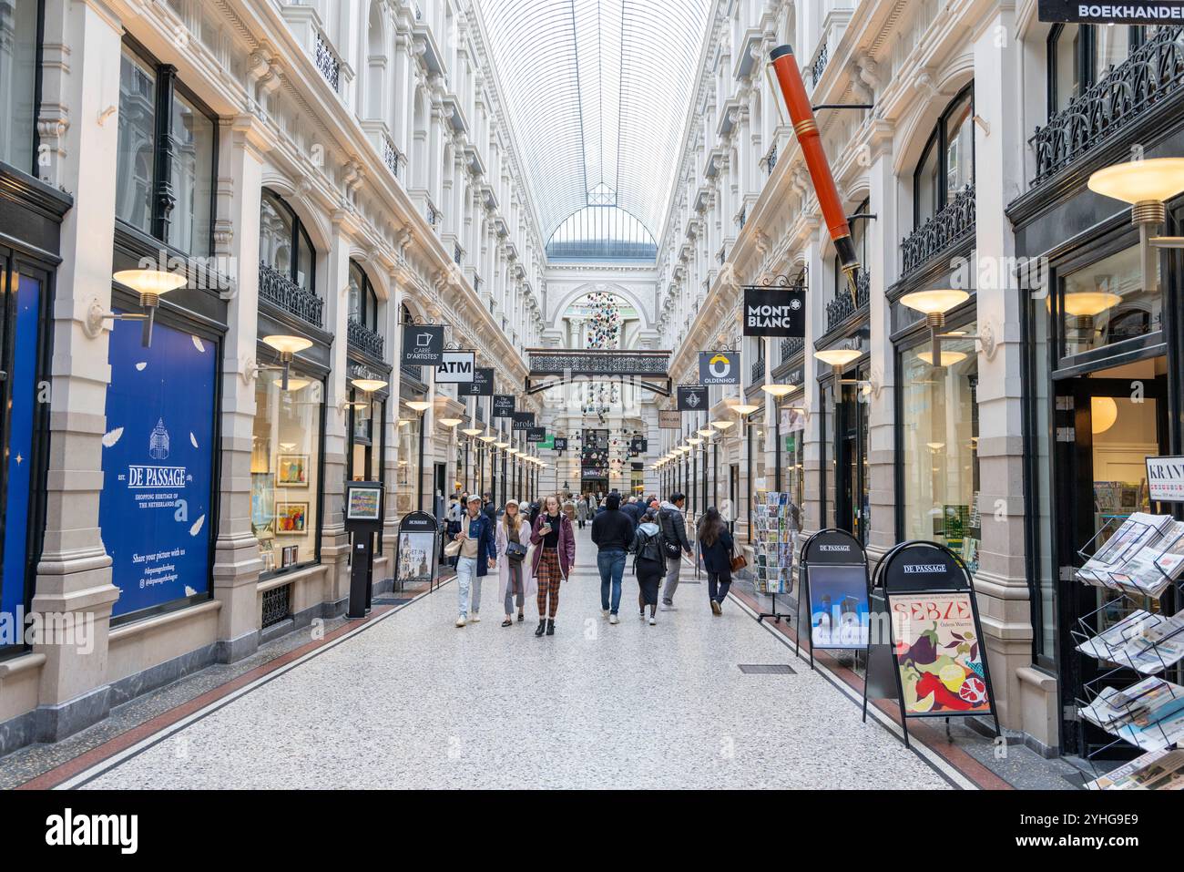 Passage the Hague is a traditional shopping arcade in the city centre ...
