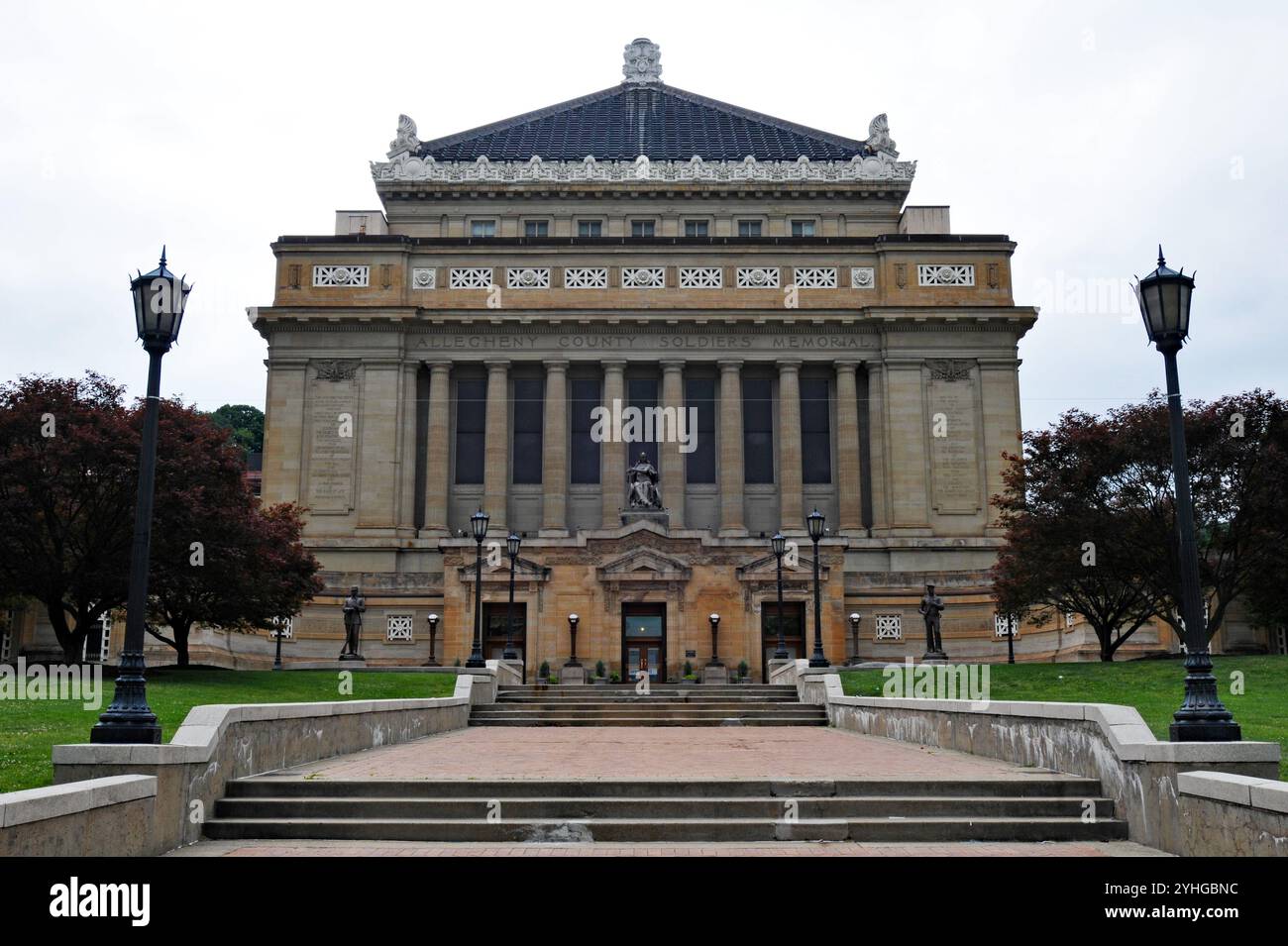 The historic Soldiers and Sailors Memorial Hall in Pittsburgh was ...