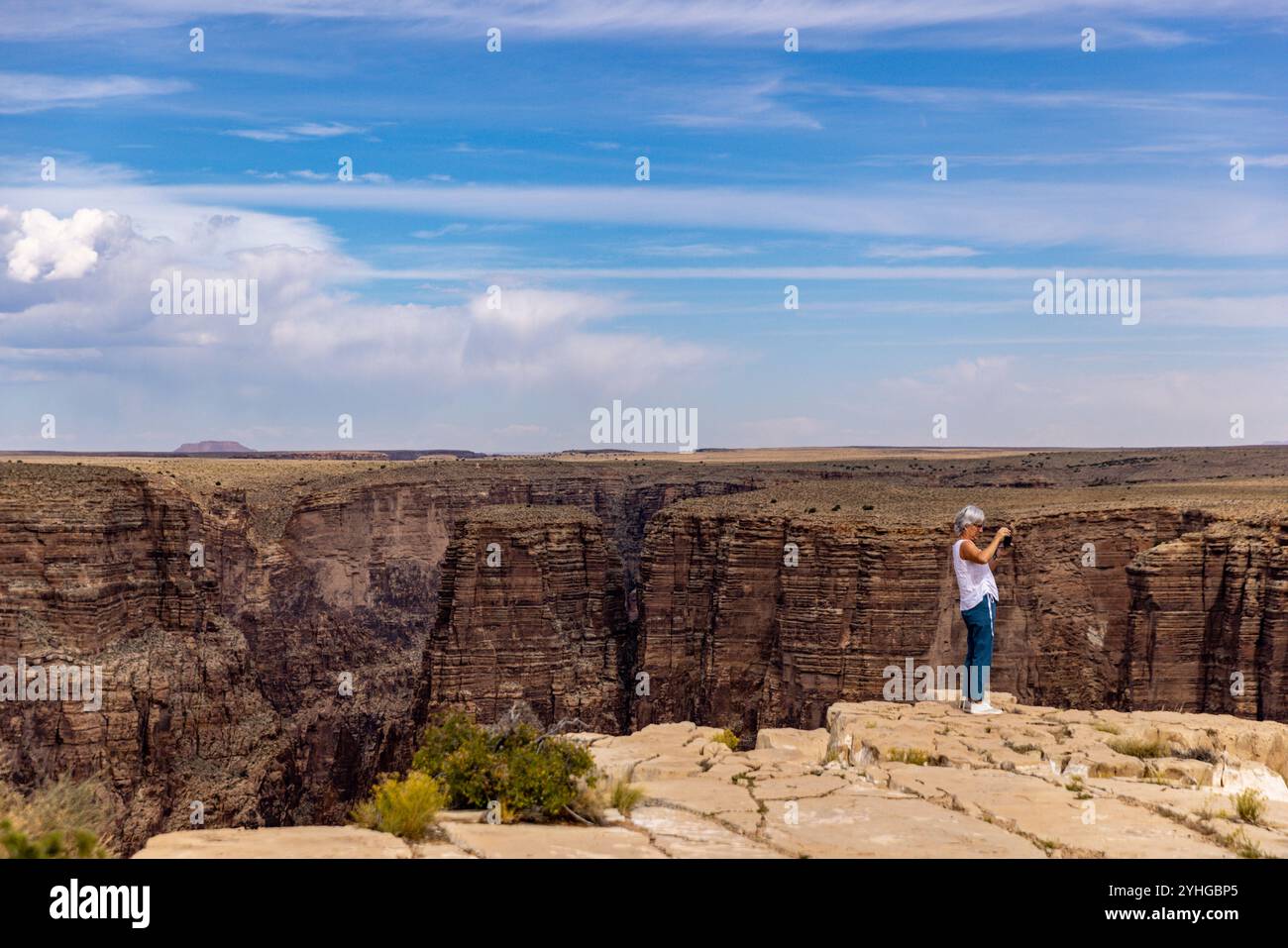 The Little Colorado River Gorge adjacent to Grand Canyon National Park ...