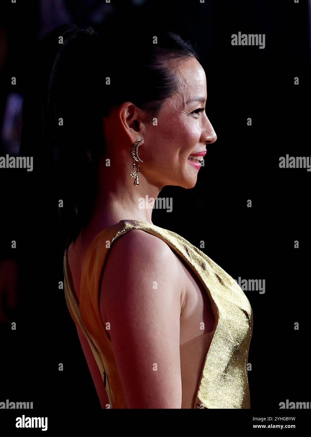 New York, United States. 11th Nov, 2024. Lucy Liu arrives on the red ...