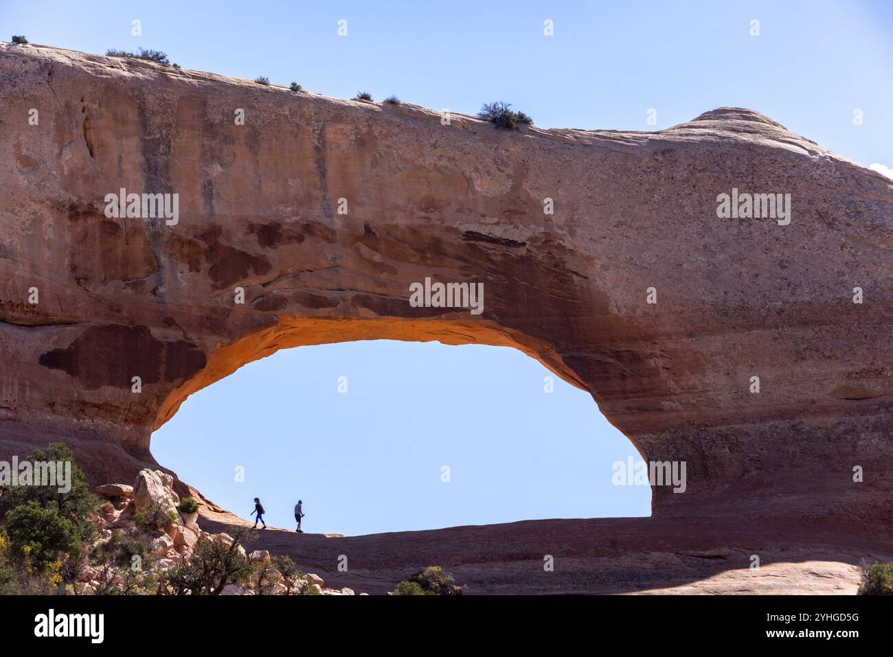 Wilson Arch in Moab is near Arches National Park and located off ...