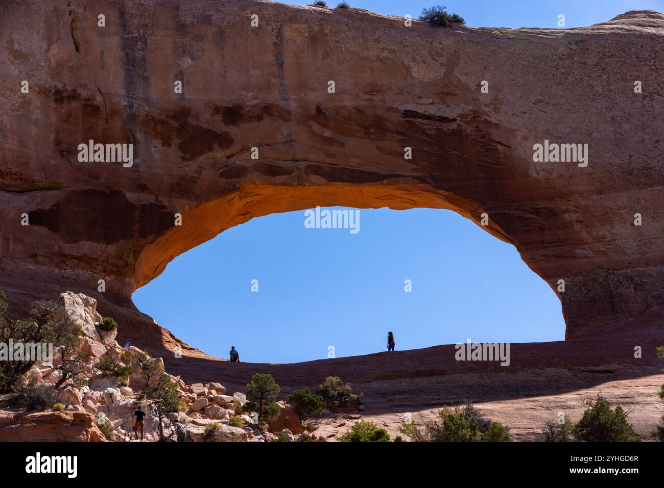 Wilson Arch in Moab is near Arches National Park and located off ...