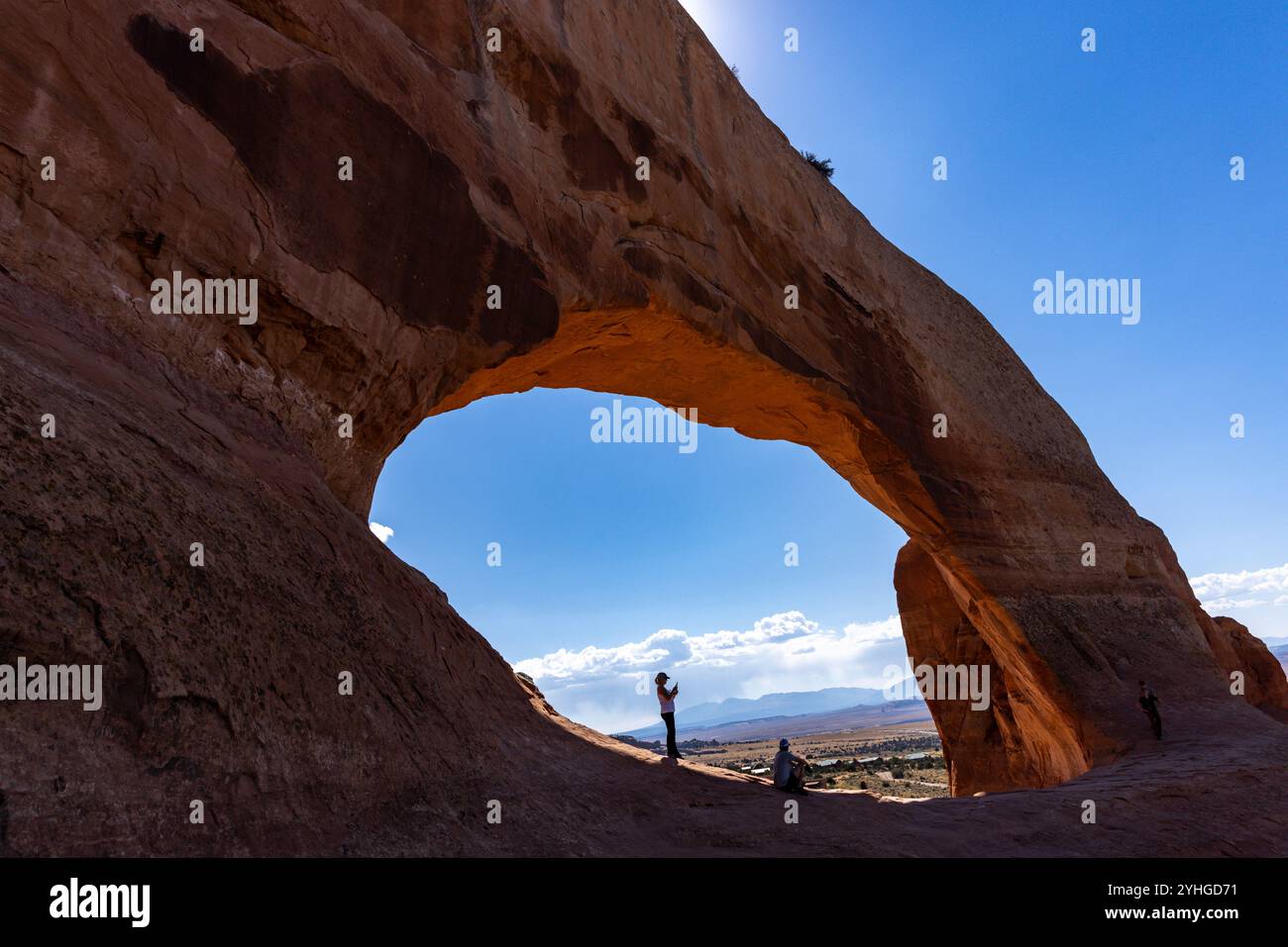 Wilson Arch in Moab is near Arches National Park and located off ...