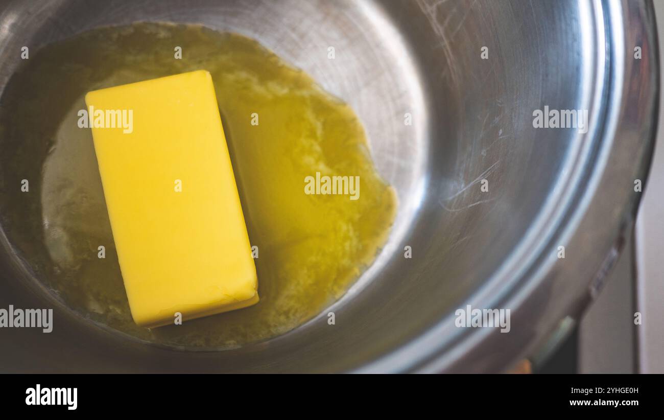 Butter melting process hi-res stock photography and images - Alamy