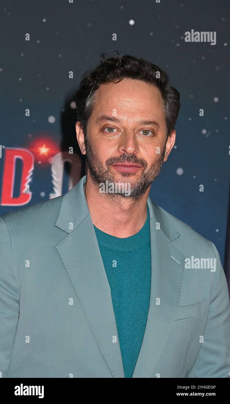 Nick Kroll attends the New York premiere of Amazon MGM Studios' "Red One" at Alice Tully Hall in ...