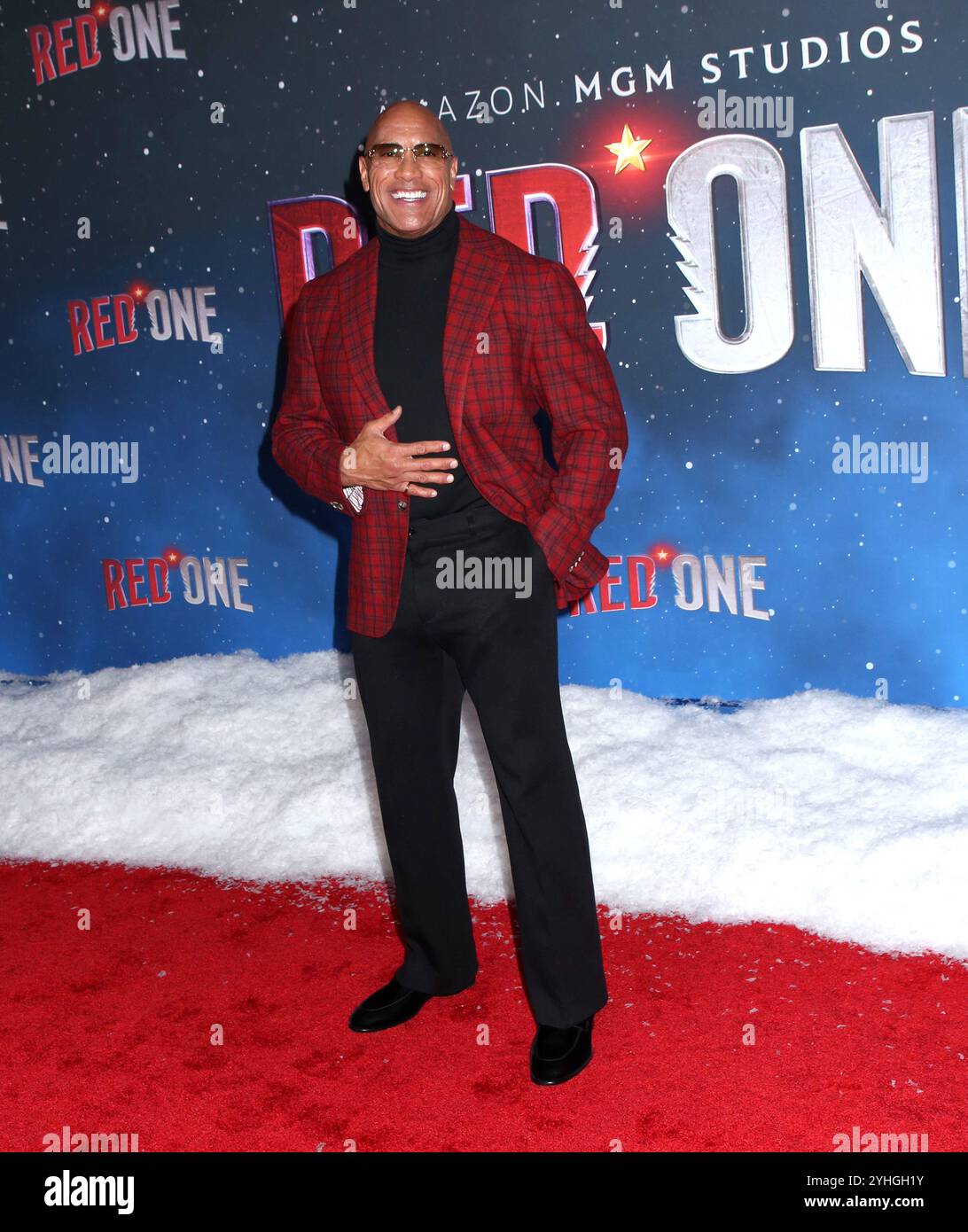 New York City, USA. 11th Nov, 2024. Dwayne Johnson attending Amazon MGM ...