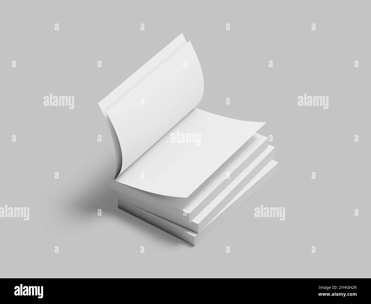 Books inside white paper hi-res stock photography and images - Alamy