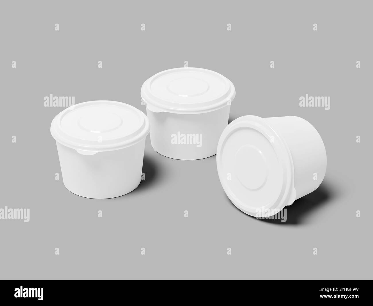 Realistic yogurt package design hi-res stock photography and images - Alamy