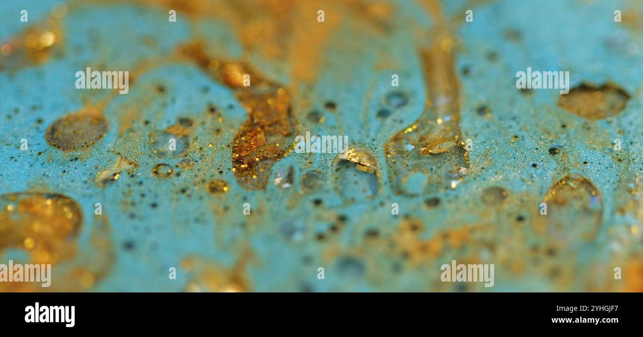 Glitter liquid drip shimmering paint hi-res stock photography and ...
