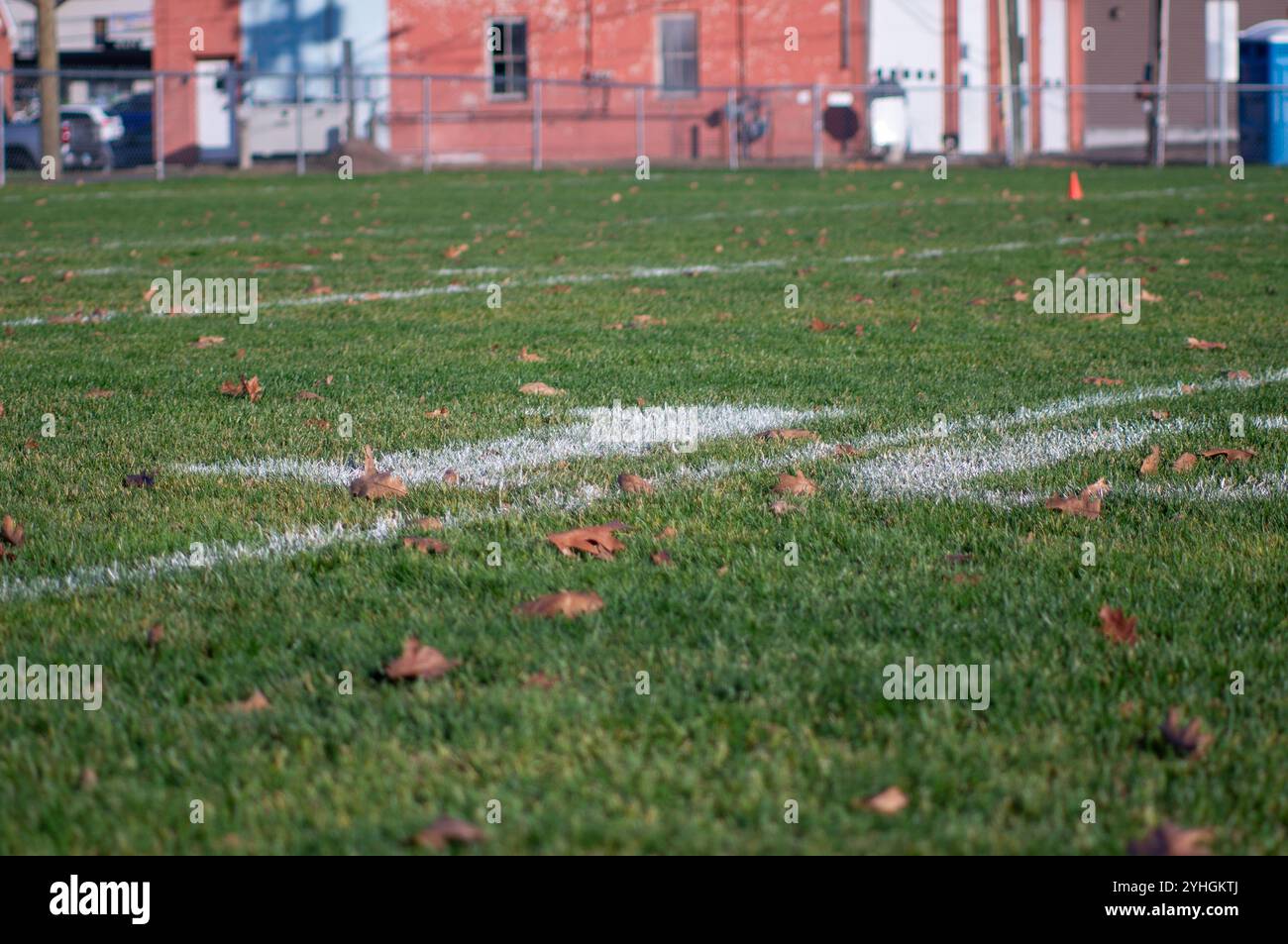Field yard lines line hi-res stock photography and images - Alamy