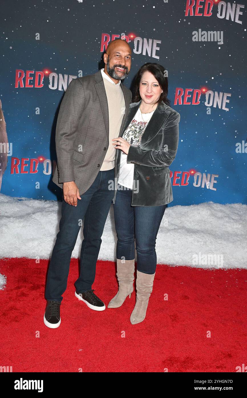 Keegan Michael-Key and Elle Key attend the New York premiere of Amazon ...
