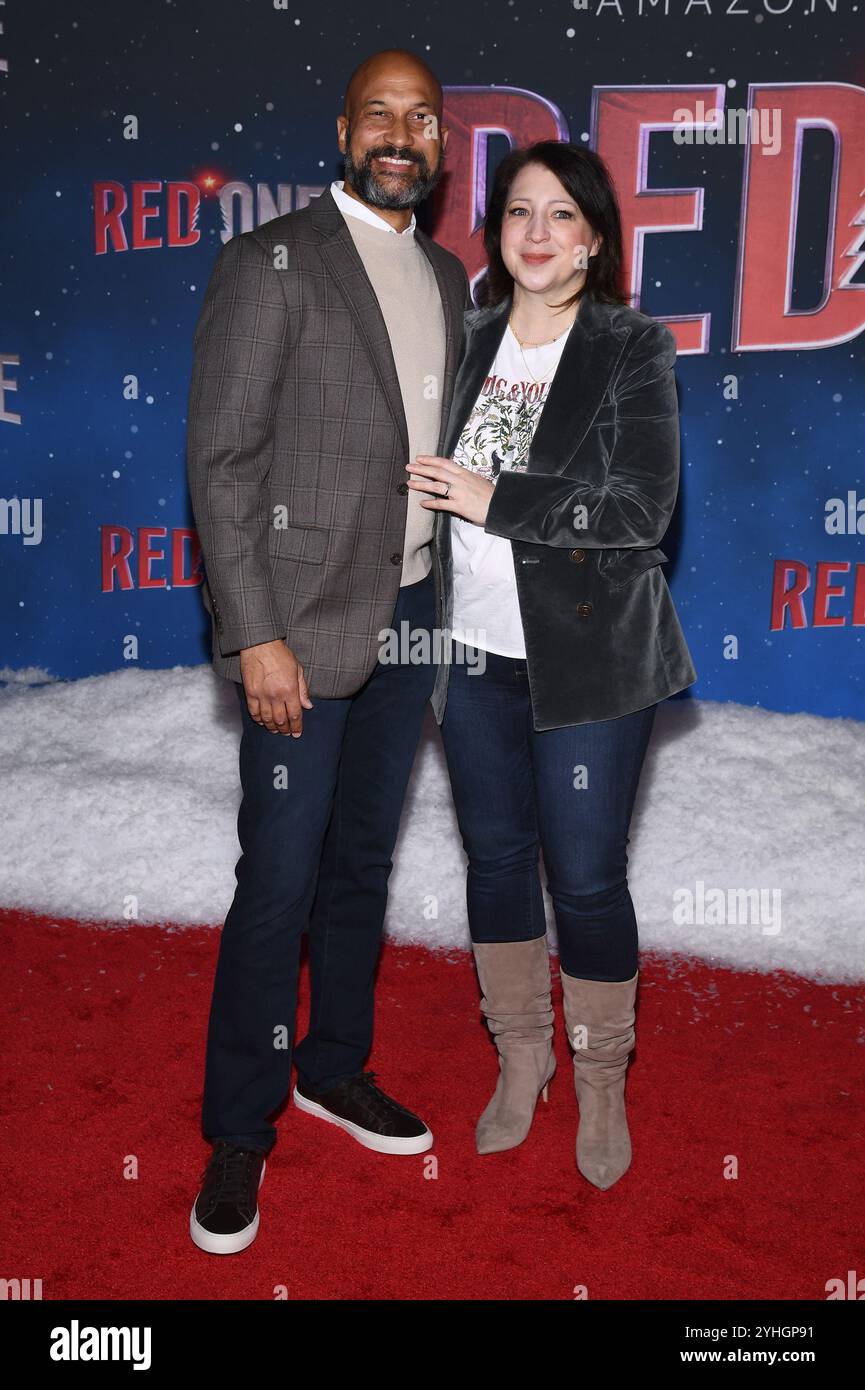 New York, USA. 11th Nov, 2024. (L-R) Keegan-Michael Key and Elle Key ...