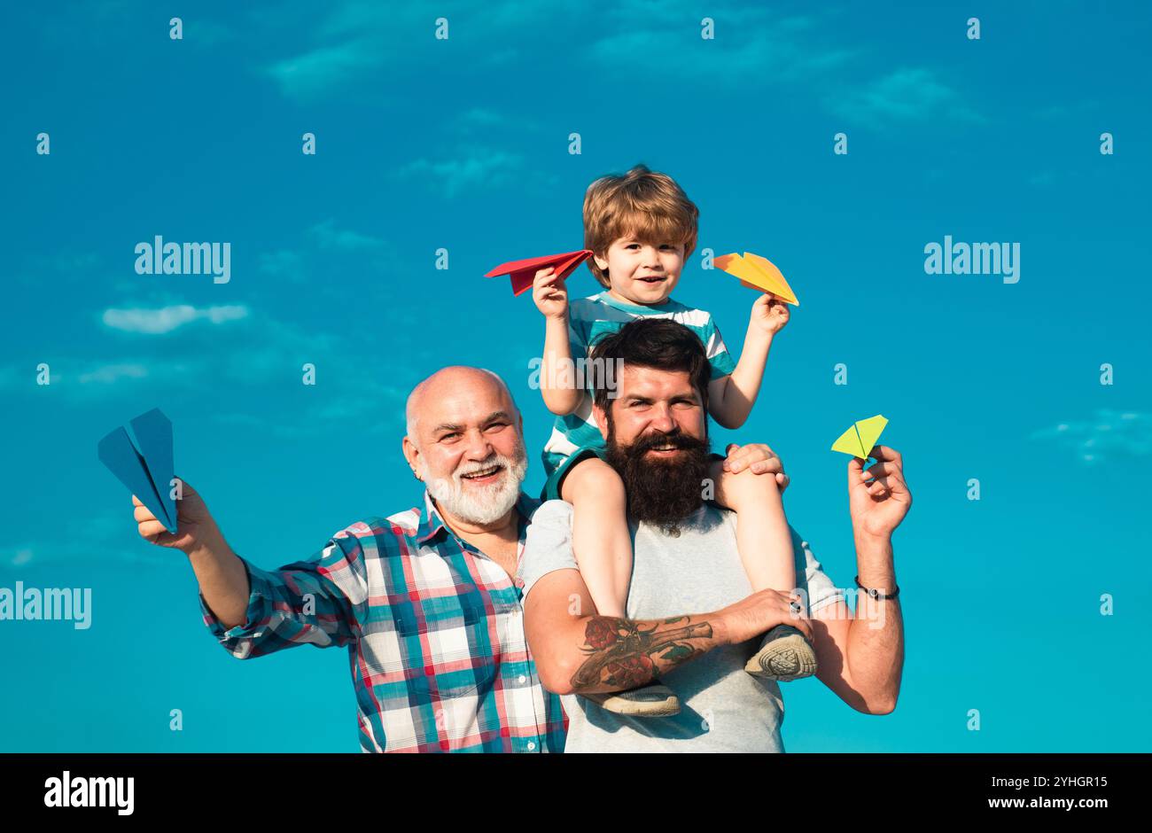 Men generation. Generation of people and stages of growing up. Father ...