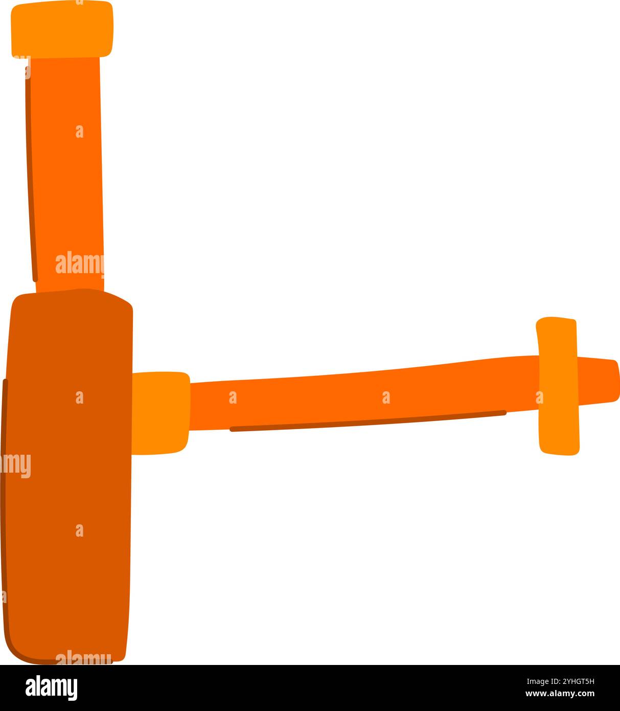 installation waste drain trap cartoon vector illustration Stock Vector ...