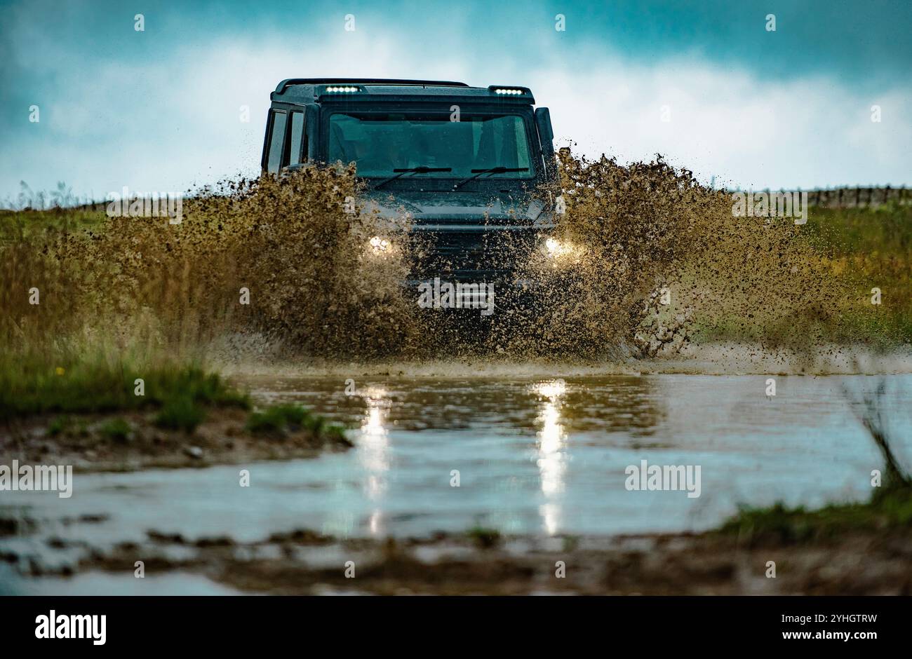 Motion the wheels tires and off-road that goes in the dust. Off-road ...