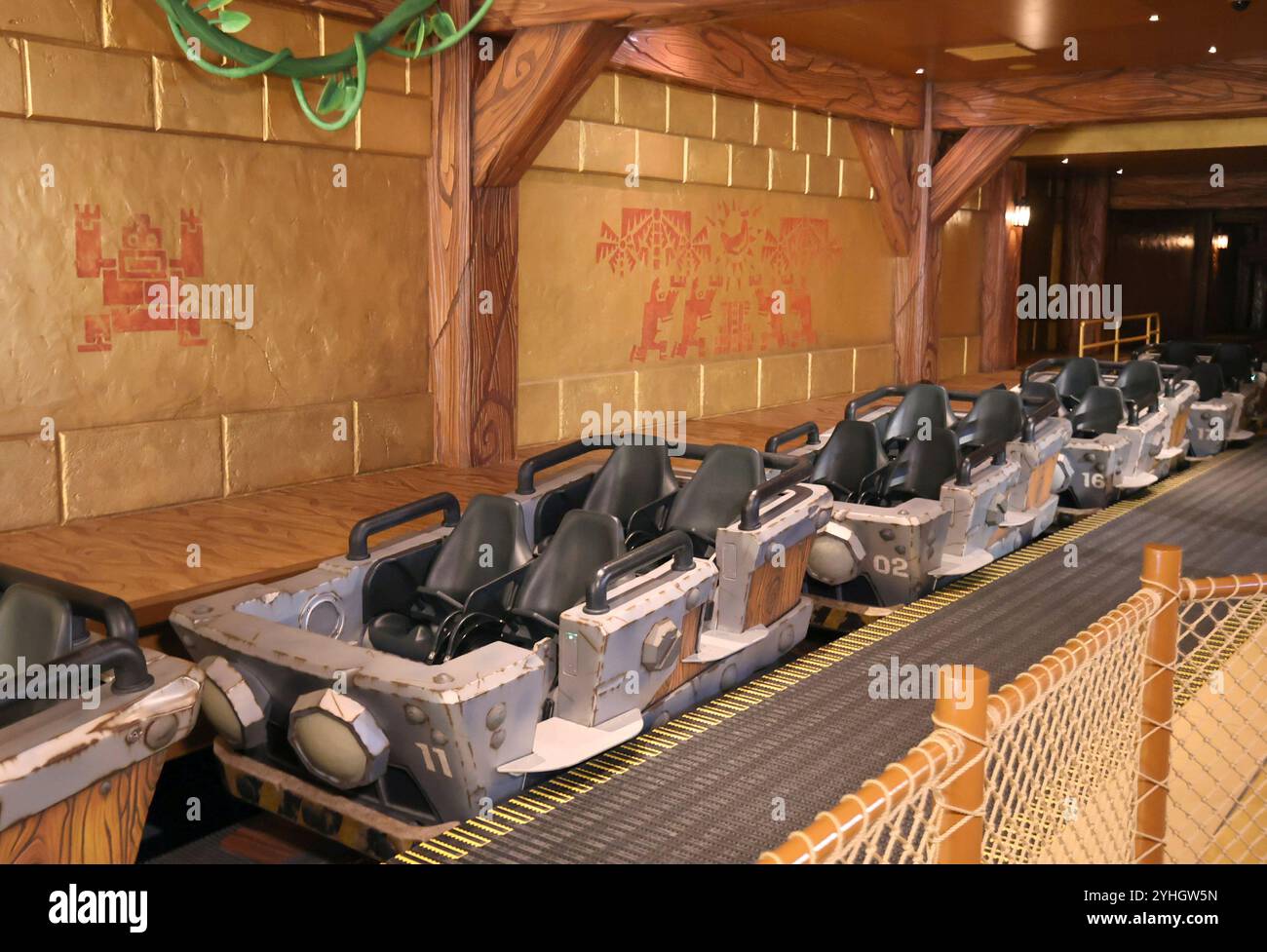 Universal Studio Japan（USJ） unveils to the media a new ride attraction ...