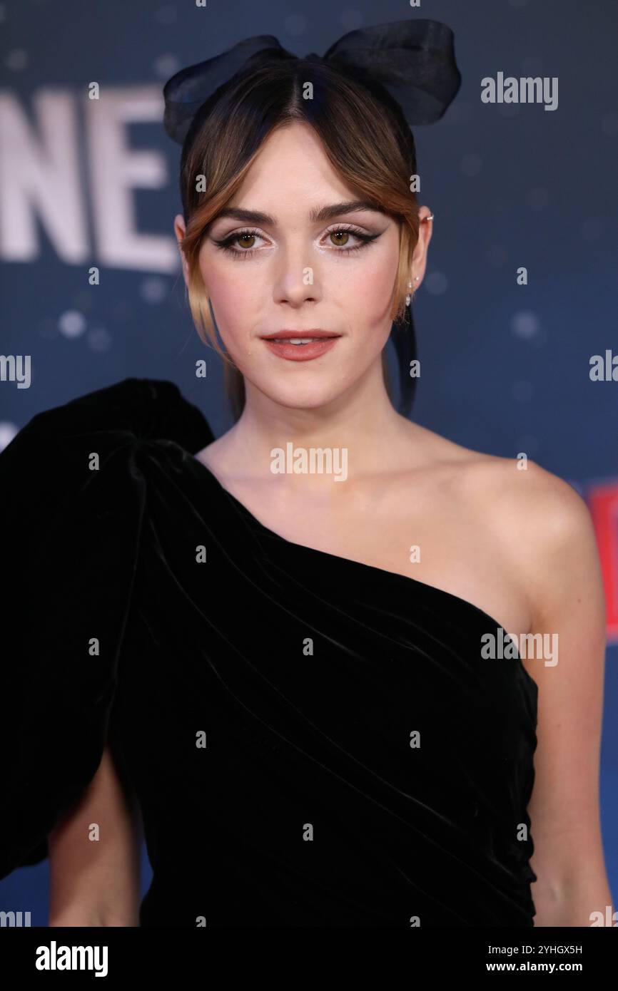 New York, New York, USA. 11th Nov. 2024. Kiernan Shipka attends the ...