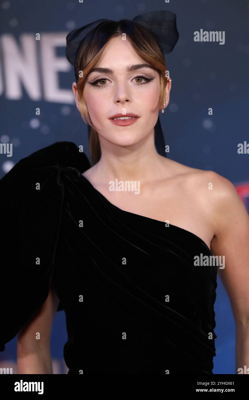 New York, New York, USA. 11th Nov. 2024. Kiernan Shipka attends the ...