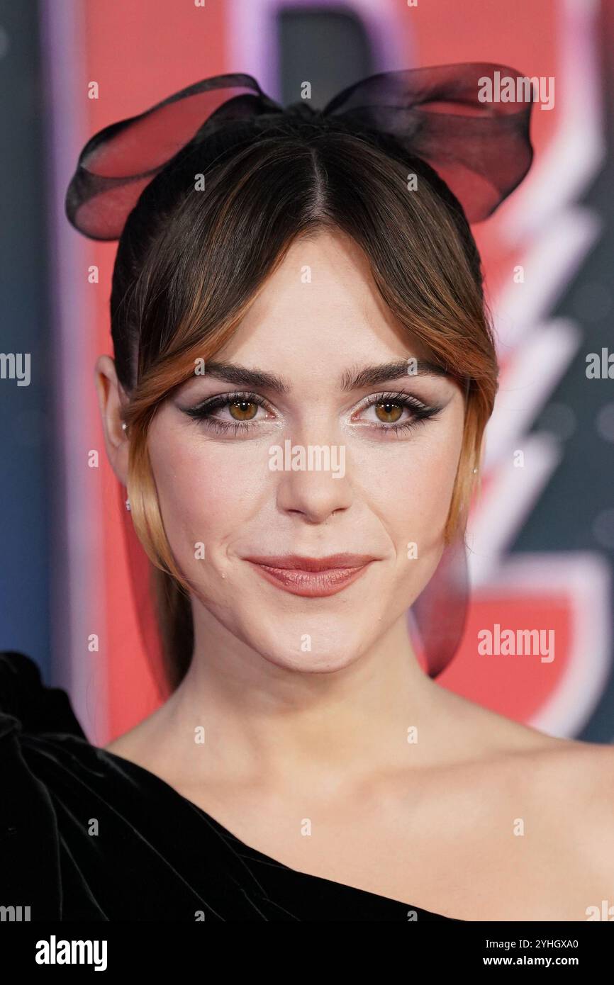 New York, USA. Ny. 11th Nov, 2024. Kiernan Shipka at arrivals for RED ...