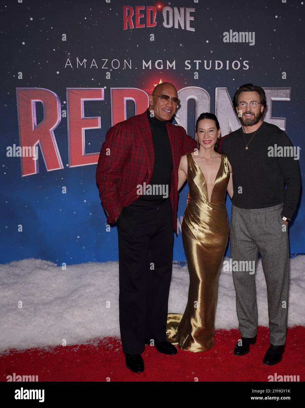 New York, USA. Ny. 11th Nov, 2024. Dwayne Johnson, Lucy Liu, Chris ...
