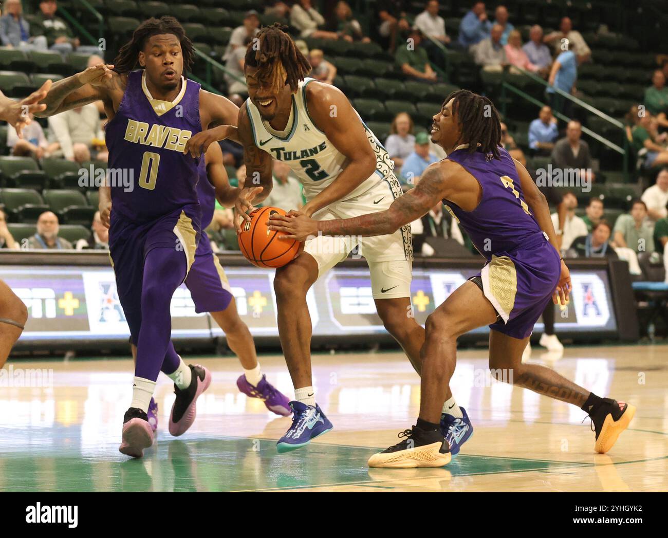 New Orleans, United States. 11th Nov, 2024. Alcorn State Braves guard ...