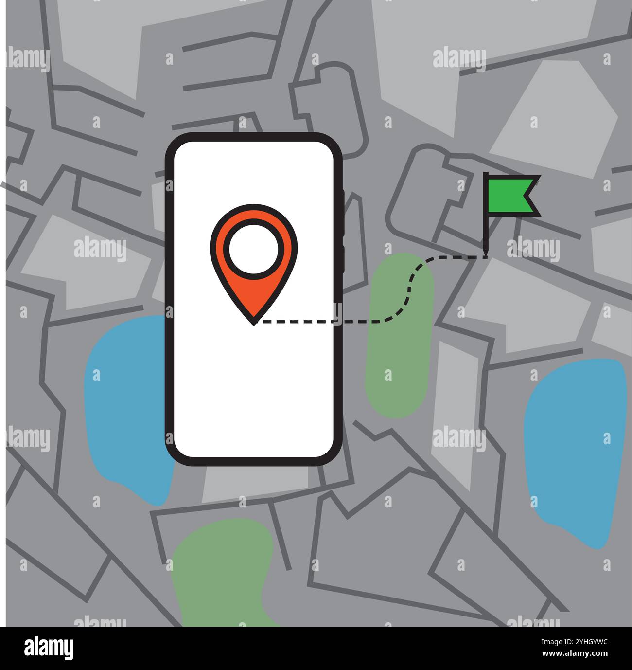 We have moved. Moving office sign. Clipart image isolated on blue ...