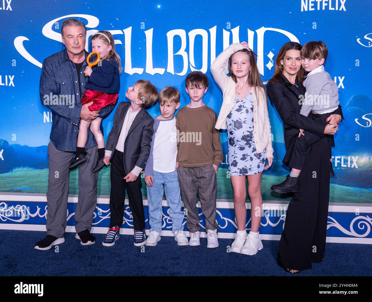 Alec Baldwin, Maria Lucia Baldwin, Leonardo Baldwin, Romeo Baldwin ...