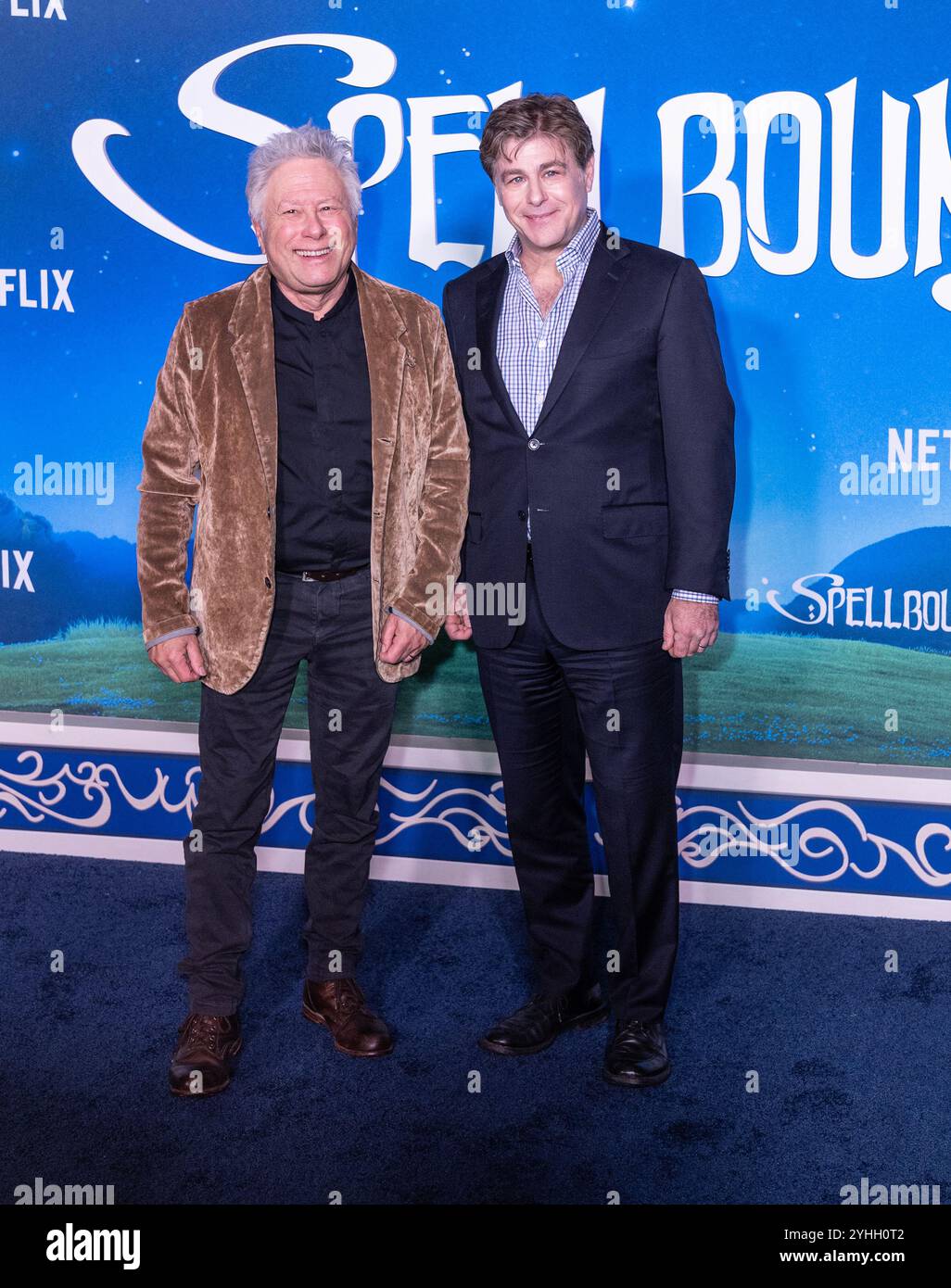 Alan Menken and Glenn Slater attend premiere of Netflix's 'Spellbound ...