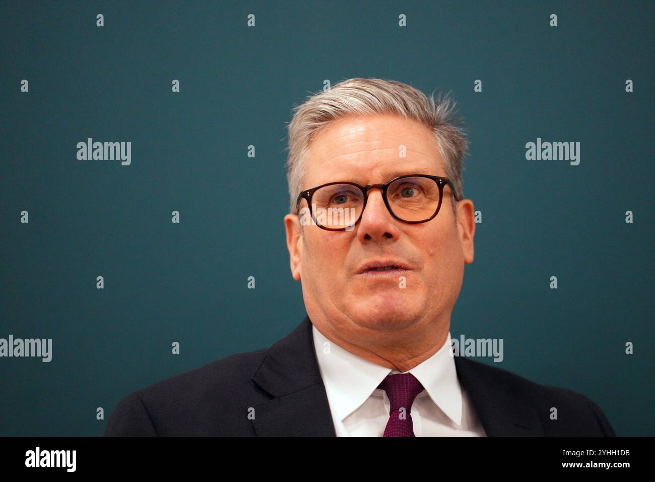 Prime Minister Keir Starmer during a bilateral meeting with Kristalina ...