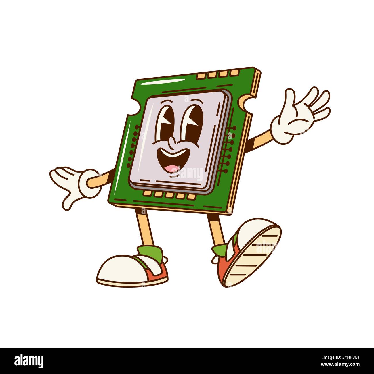 Notebook motherboard Stock Vector Images - Alamy