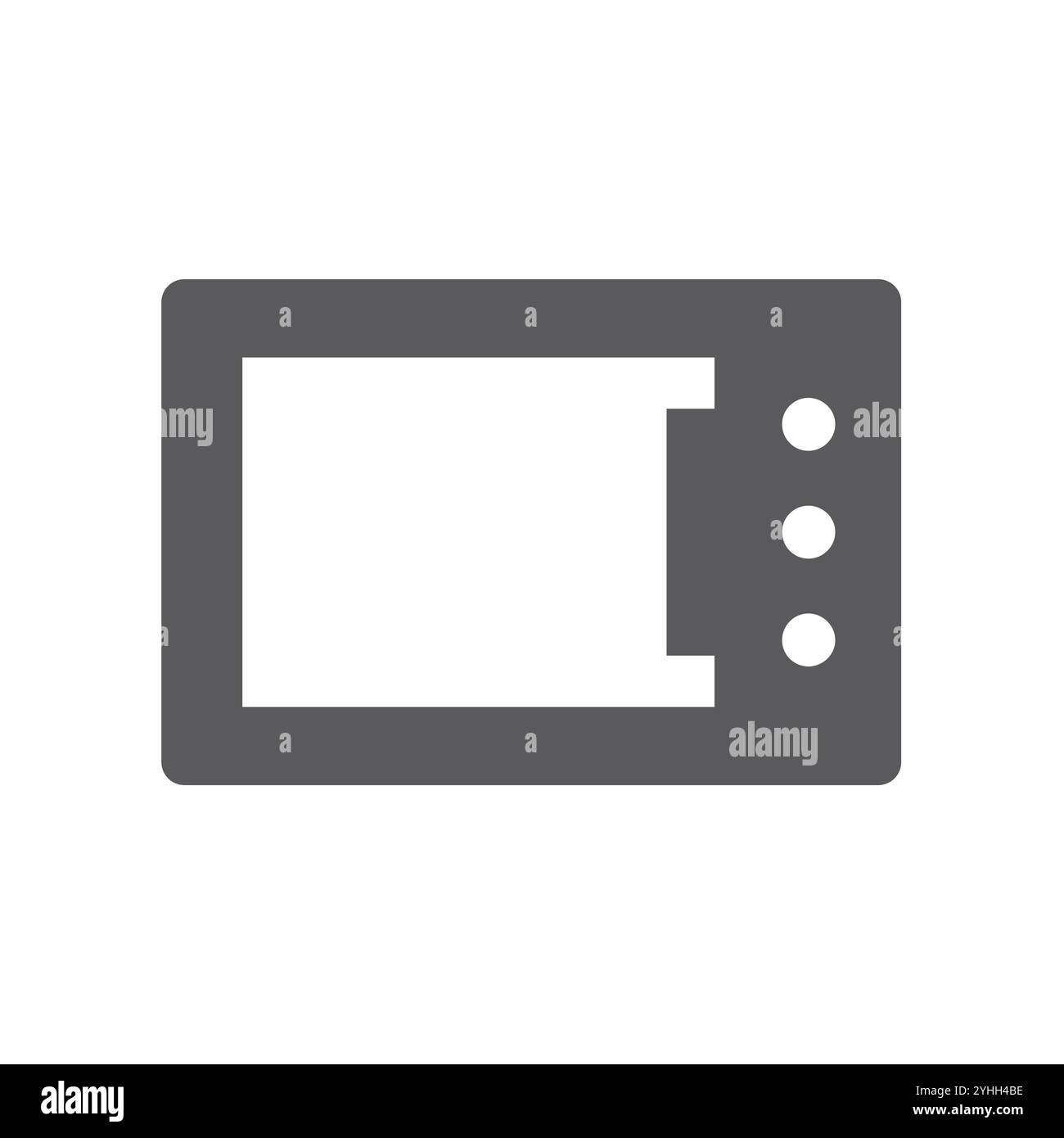 Microwave vector icon. Home appliance simple symbol Stock Vector Image ...