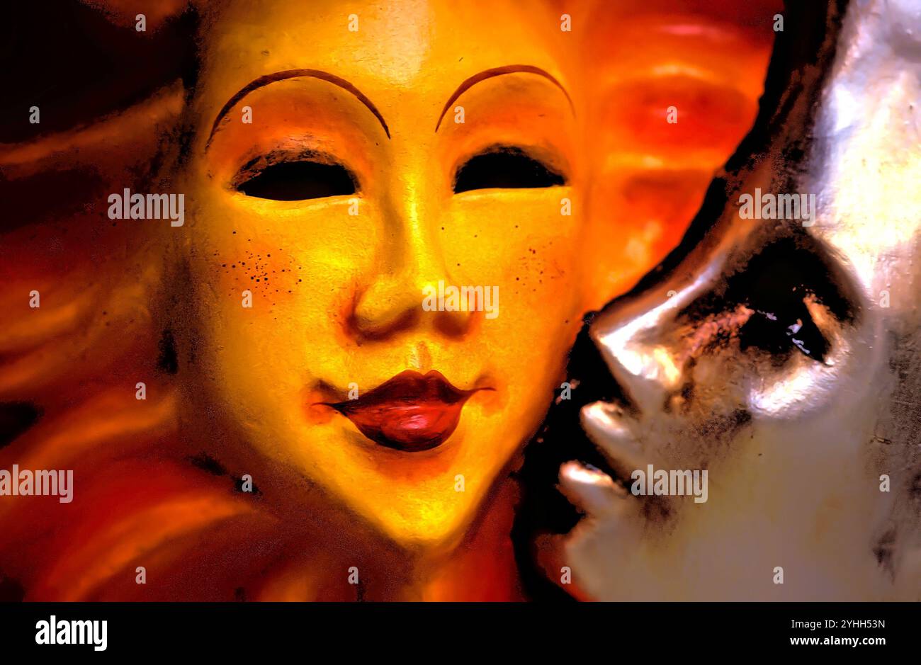 Male carnival mask hi-res stock photography and images - Alamy