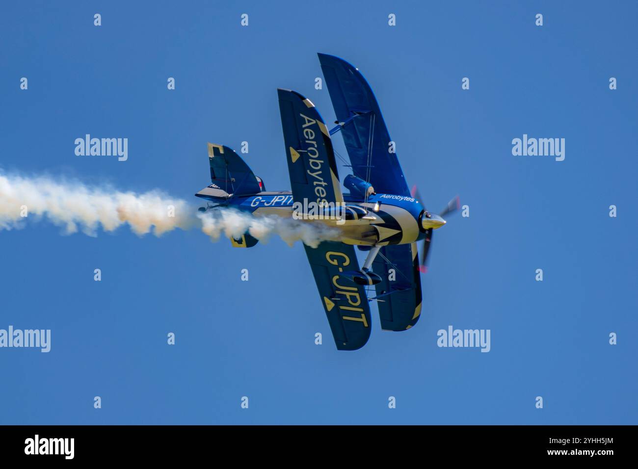 Jet Pitts S2S at Air Legend Air Show 2024 in Melun, France Stock Photo ...
