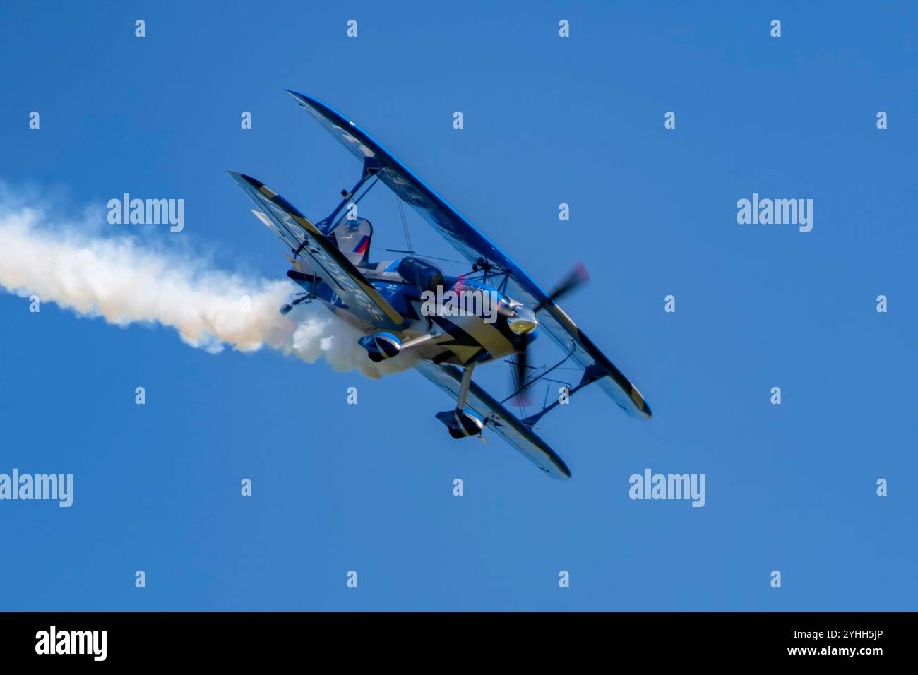 Jet Pitts S2S at Air Legend Air Show 2024 in Melun, France Stock Photo ...