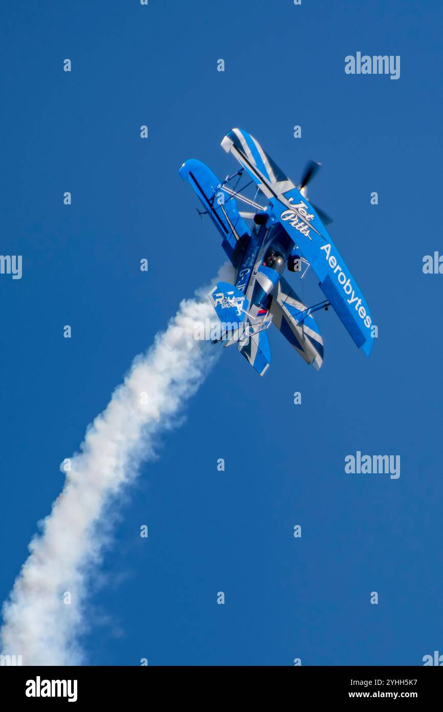 Jet Pitts S2S at Air Legend Air Show 2024 in Melun, France Stock Photo ...