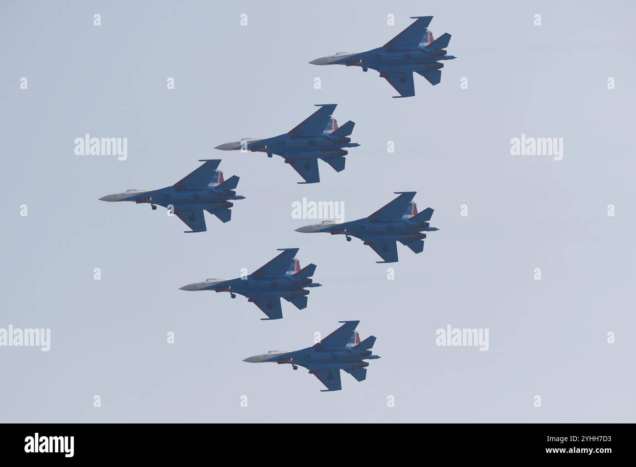 ZHUHAI, CHINA - NOVEMBER 12, 2024 - The Russian Warrior Flight Show ...