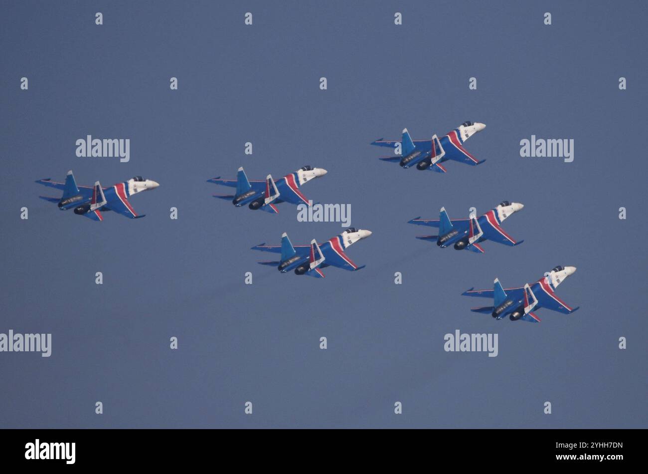 ZHUHAI, CHINA - NOVEMBER 12, 2024 - The Russian Warrior Flight Show ...