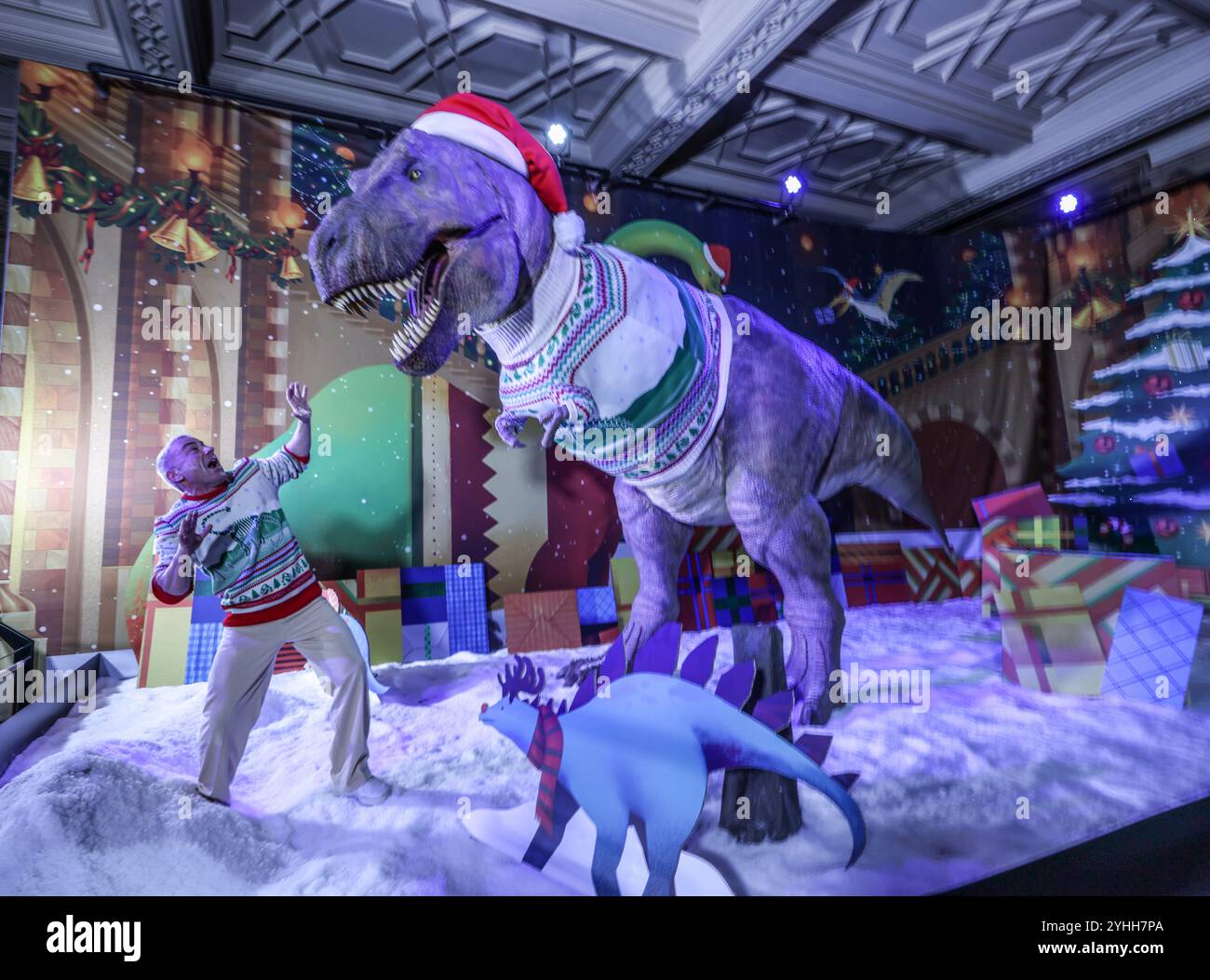 Natural History Museum 12 November 2024 The Museum's famous animatronic ...