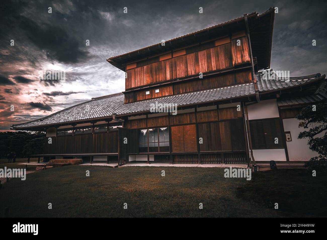 House at Shoguns Palace in Kyoto Stock Photo - Alamy