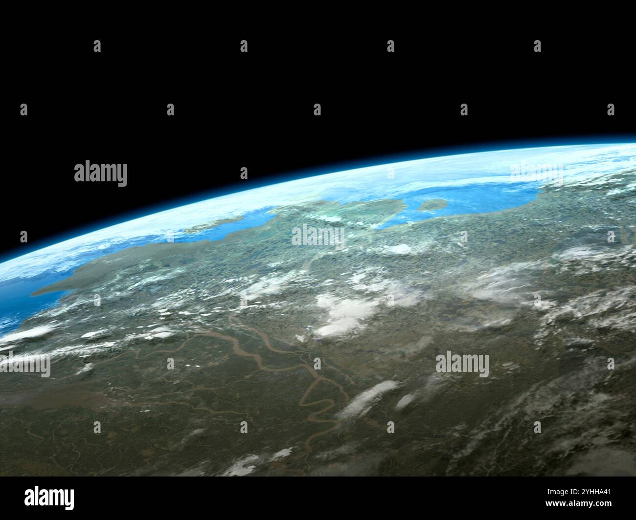 Satellite orbit hi-res stock photography and images - Alamy