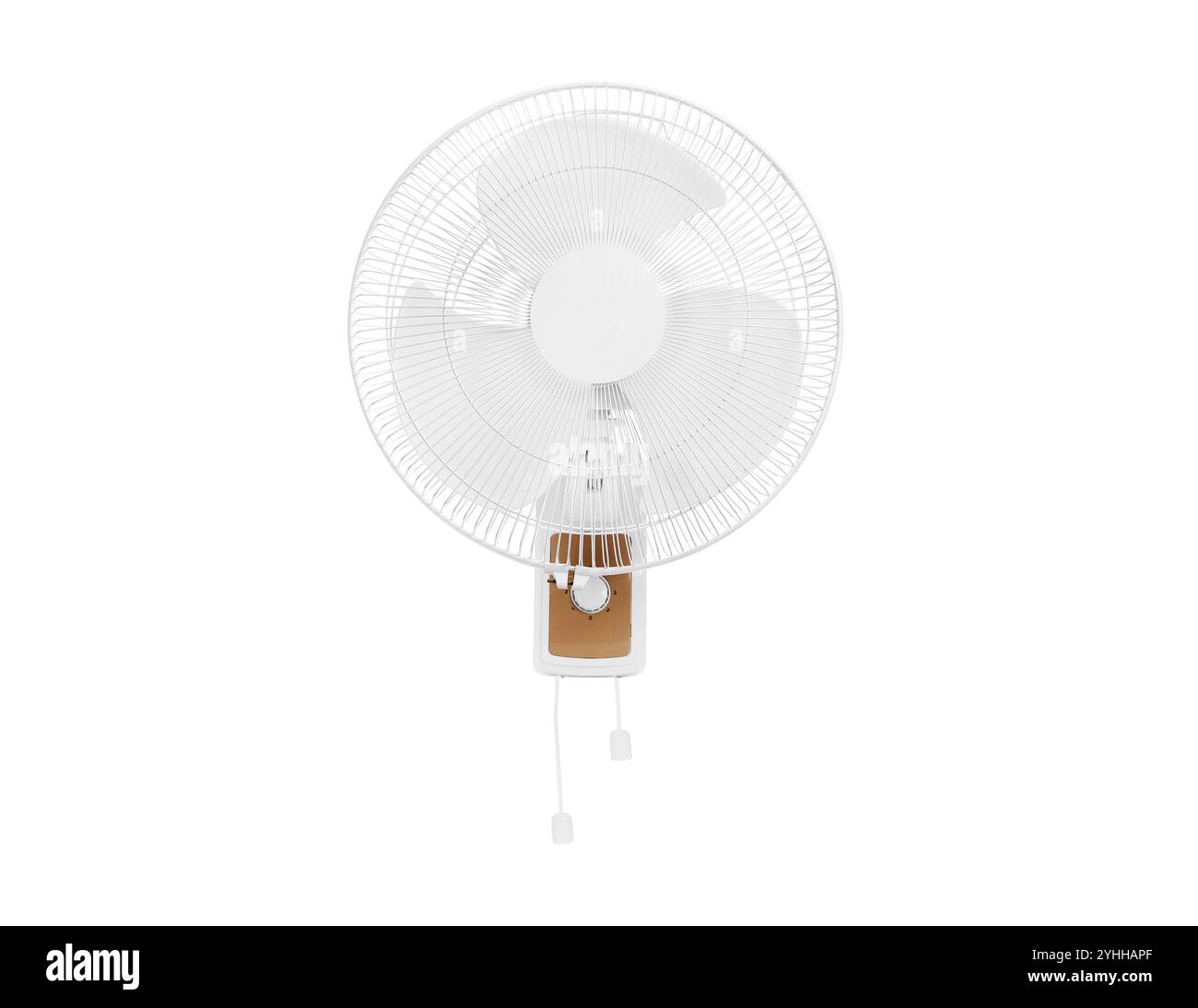 Electric Wall Mount Fan Isolated on White Background Stock Photo - Alamy