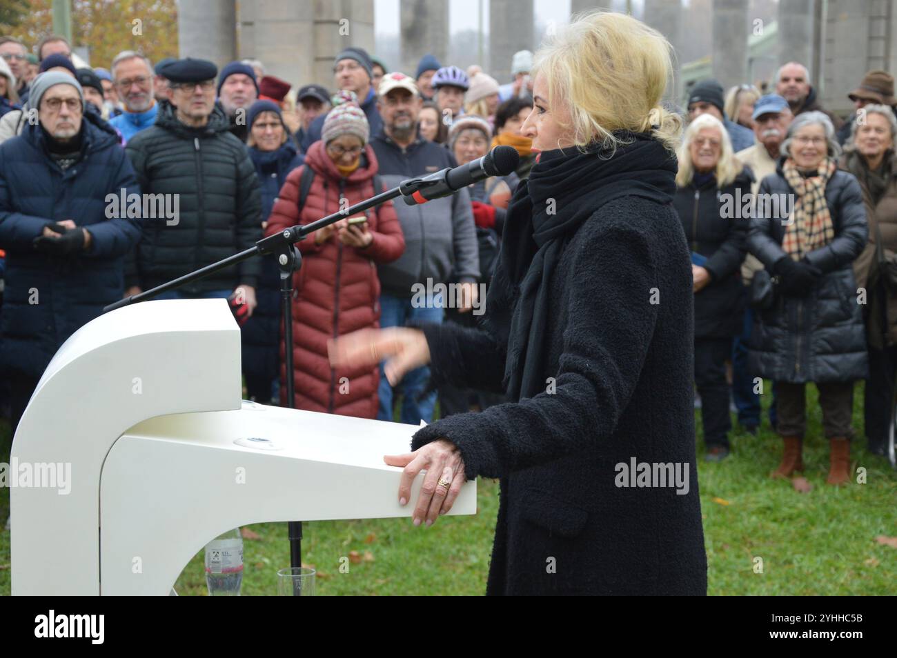 Potsdam, Germany - November 10, 2024 - Photographer Monika Schulz ...