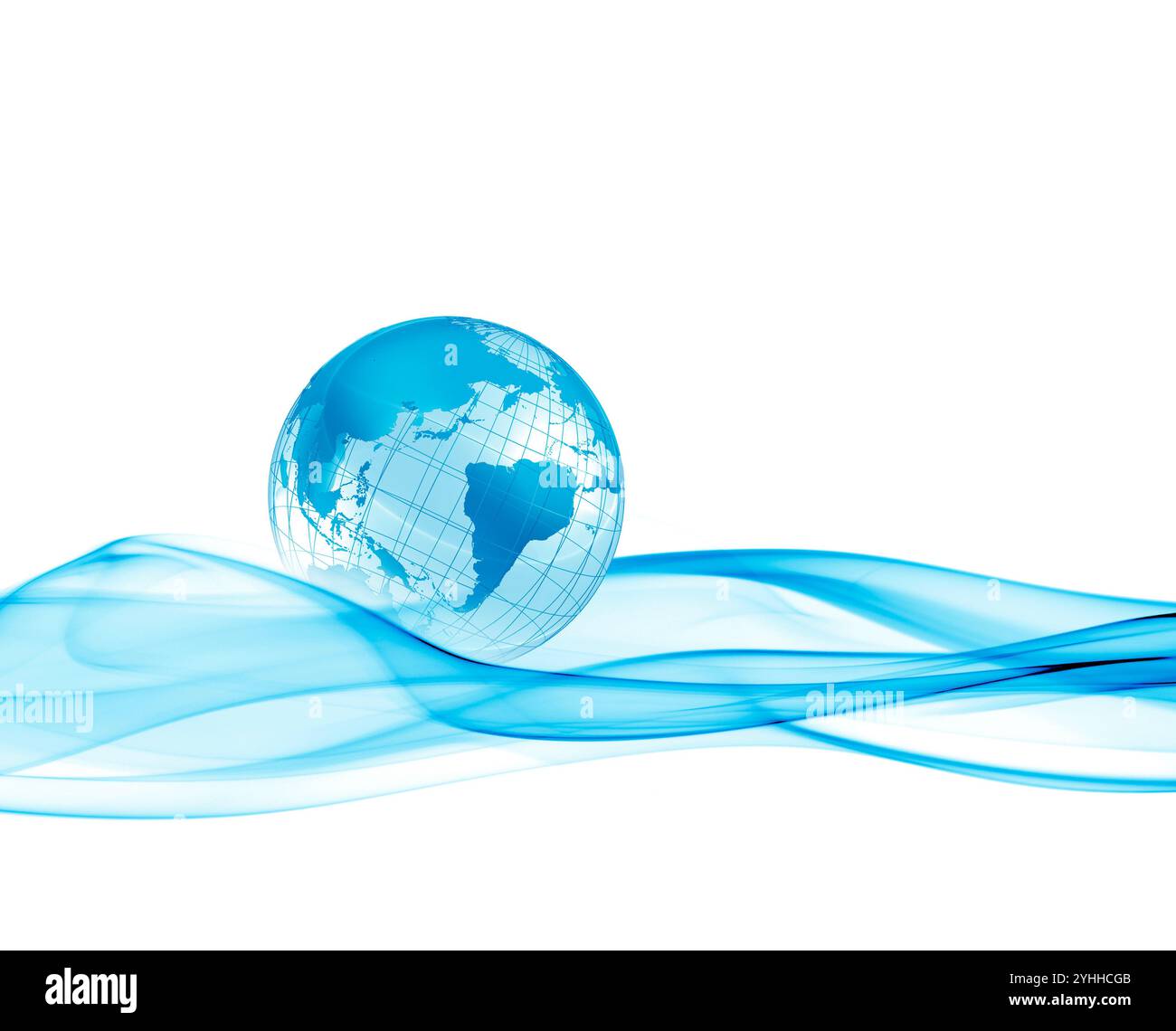 Waves and earth Stock Photo - Alamy