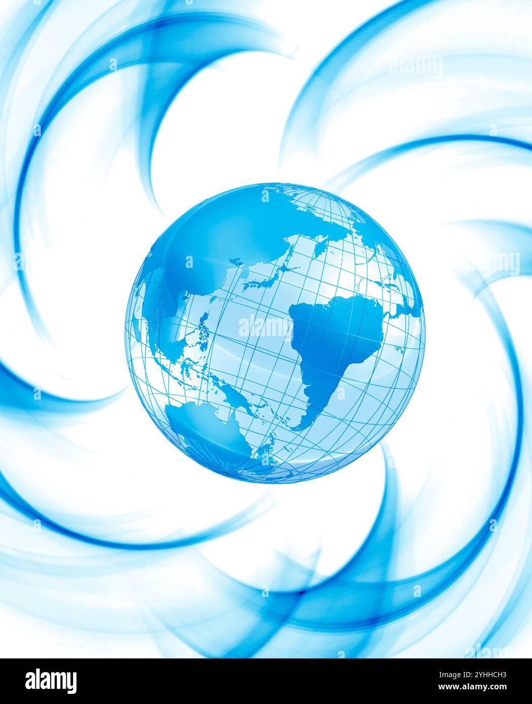 Blue earth background hi-res stock photography and images - Alamy