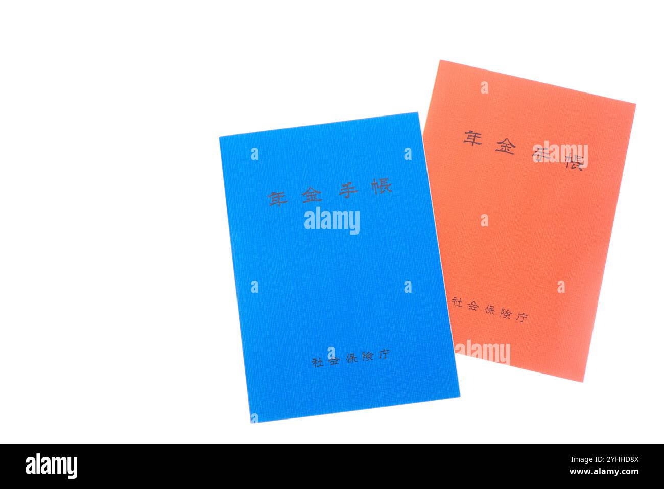 2 pension booklets Stock Photo - Alamy